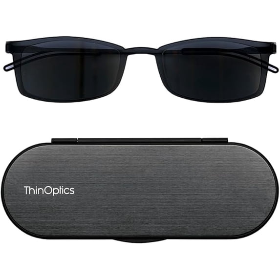 ThinOptics Reading Sunglasses with Slim Protective Case - Walmart.com