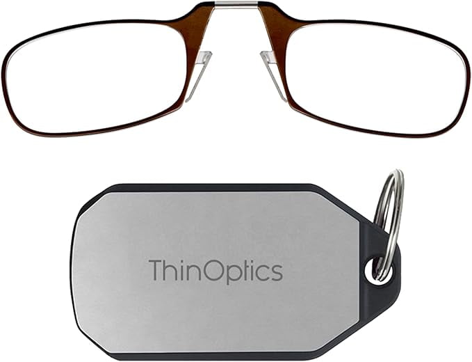 Always With You by ThinOptics Keychain Reading Glasses - Slim, Folding ...