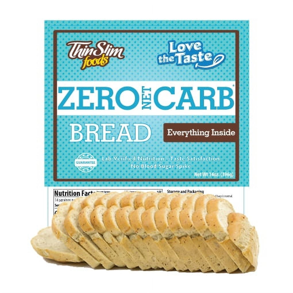 ThinSlim Foods Keto Healthy Fiber Loaf - Love-the-Taste Low Carb Bread ...