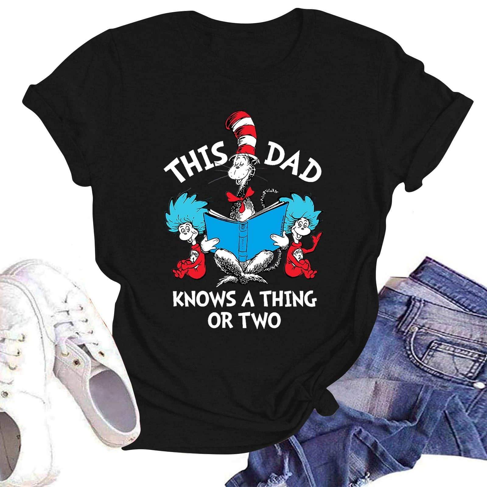 Thing 1 and Thing 2 Shirts for Kids - Dr. Seuss Matching Family T ...