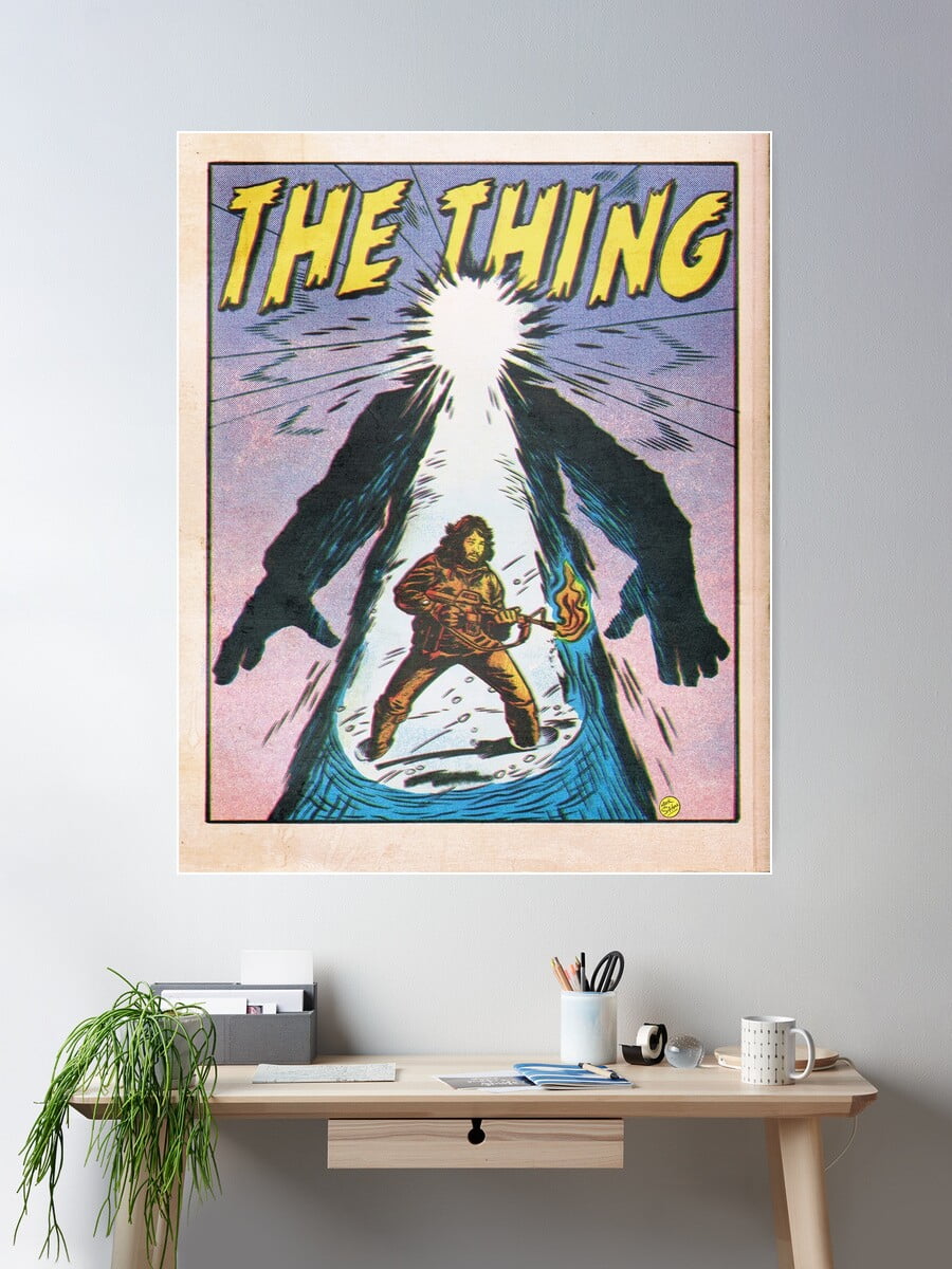 Thing Comic Book Poster Fan Art Poster Wall Art, Modern Wall Decor For ...