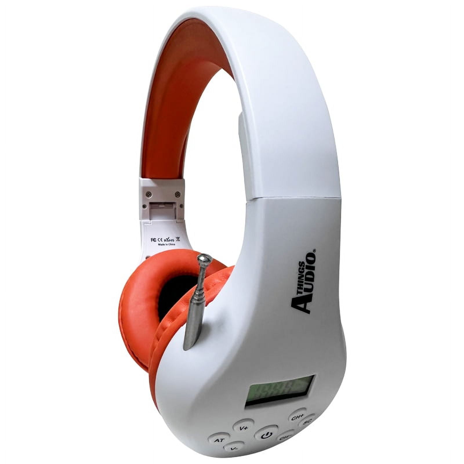 Things Audio Portable Personal FM Radio Headphones Pull-Out Antenna for ...