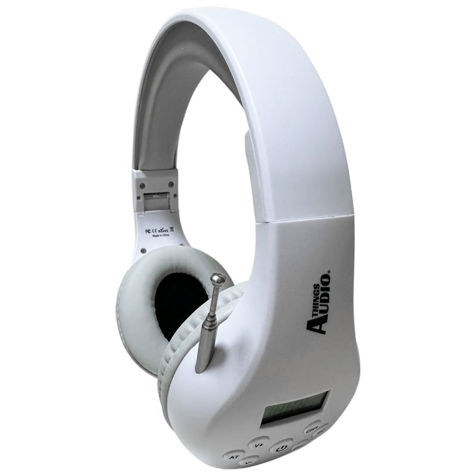 Things Audio Portable Personal FM Radio Headphones Pull-Out Antenna for ...