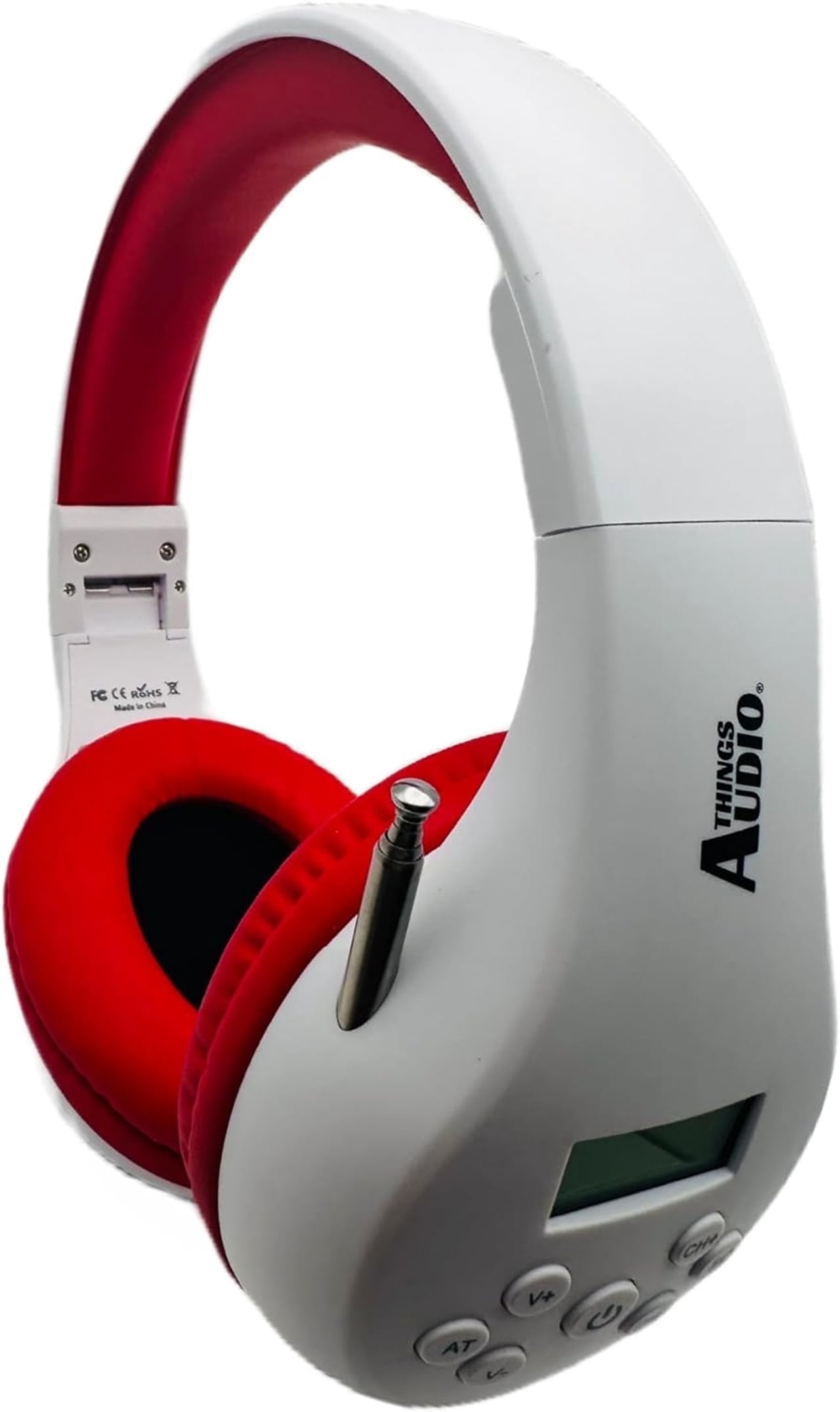 Things Audio Portable Personal FM Radio Headphones, Pull-Out Antenna ...