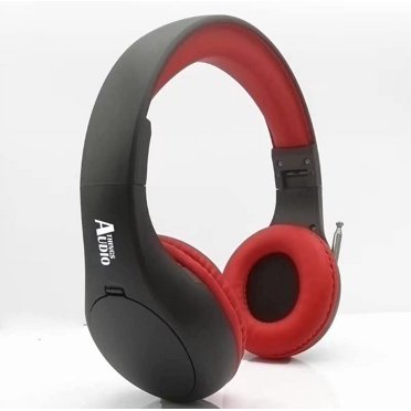 FM Radio Headphones Pull-Out Antenna, Great Reception, Sound Quality ...