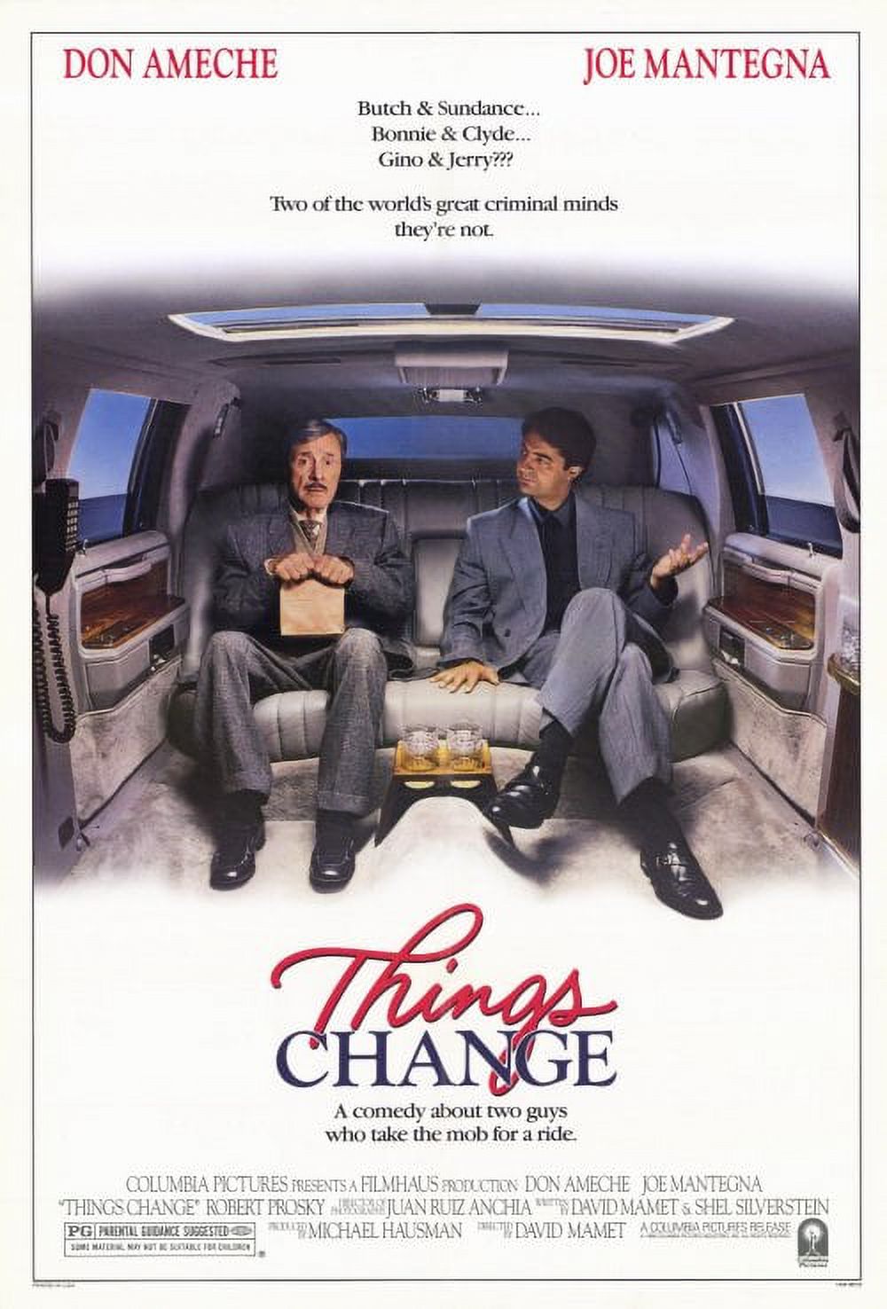 Things Change - movie POSTER (Style A) (11" x 17") (1988) - Walmart.com