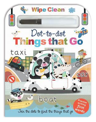 Pre-Owned Wipe Clean Dot-To-Dot: Things That Go (Board book) 1787000036 ...