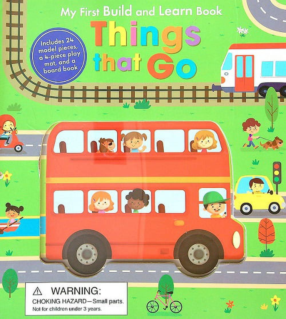 Things That Go (My First Build and Learn Book) - Walmart.com