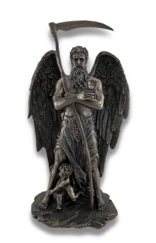 Things2Die4 Father Time Chronos Standing with Child Playing at His Feet ...