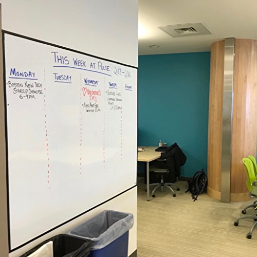 Think Board Premium - 3'x4' White – Ultra-Removable Adhesive Whiteboard ...