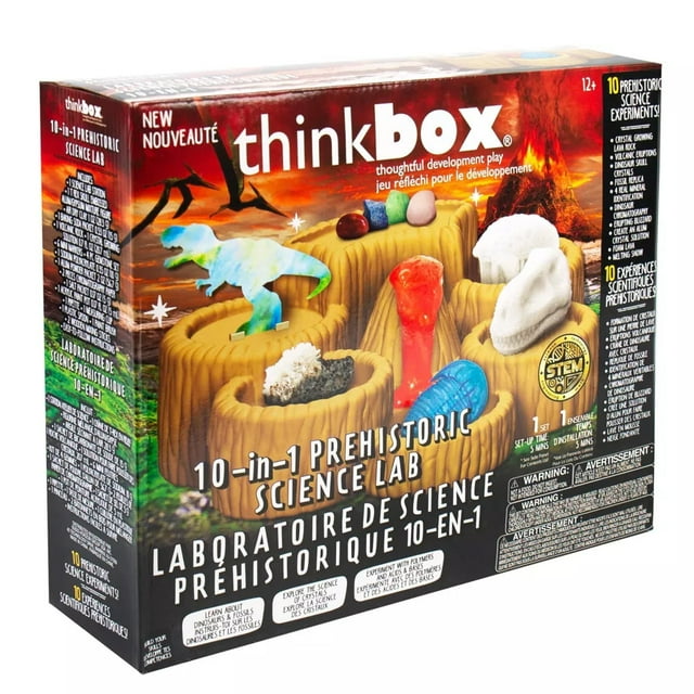 Think Box Prehistoric Science Lab Kit - Walmart.com