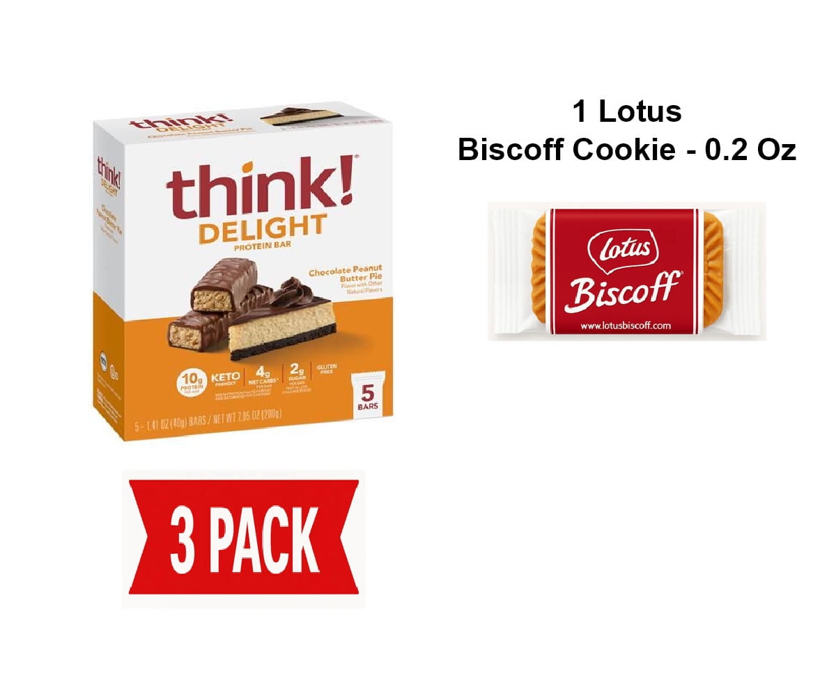 Think! Delight Protein Bars, Low Sugar, Gluten Free Snack With No ...