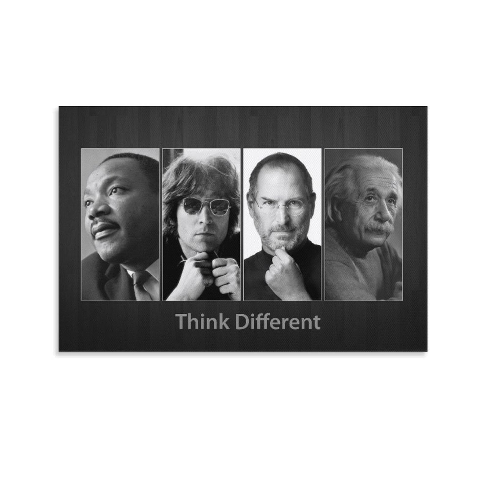 Think Different Canvas Art Poster And Wall Art Picture Print Modern ...
