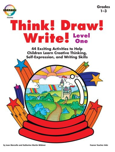 Pre-Owned Think! Draw! Write!: 44 Exciting Activities to Help Children ...
