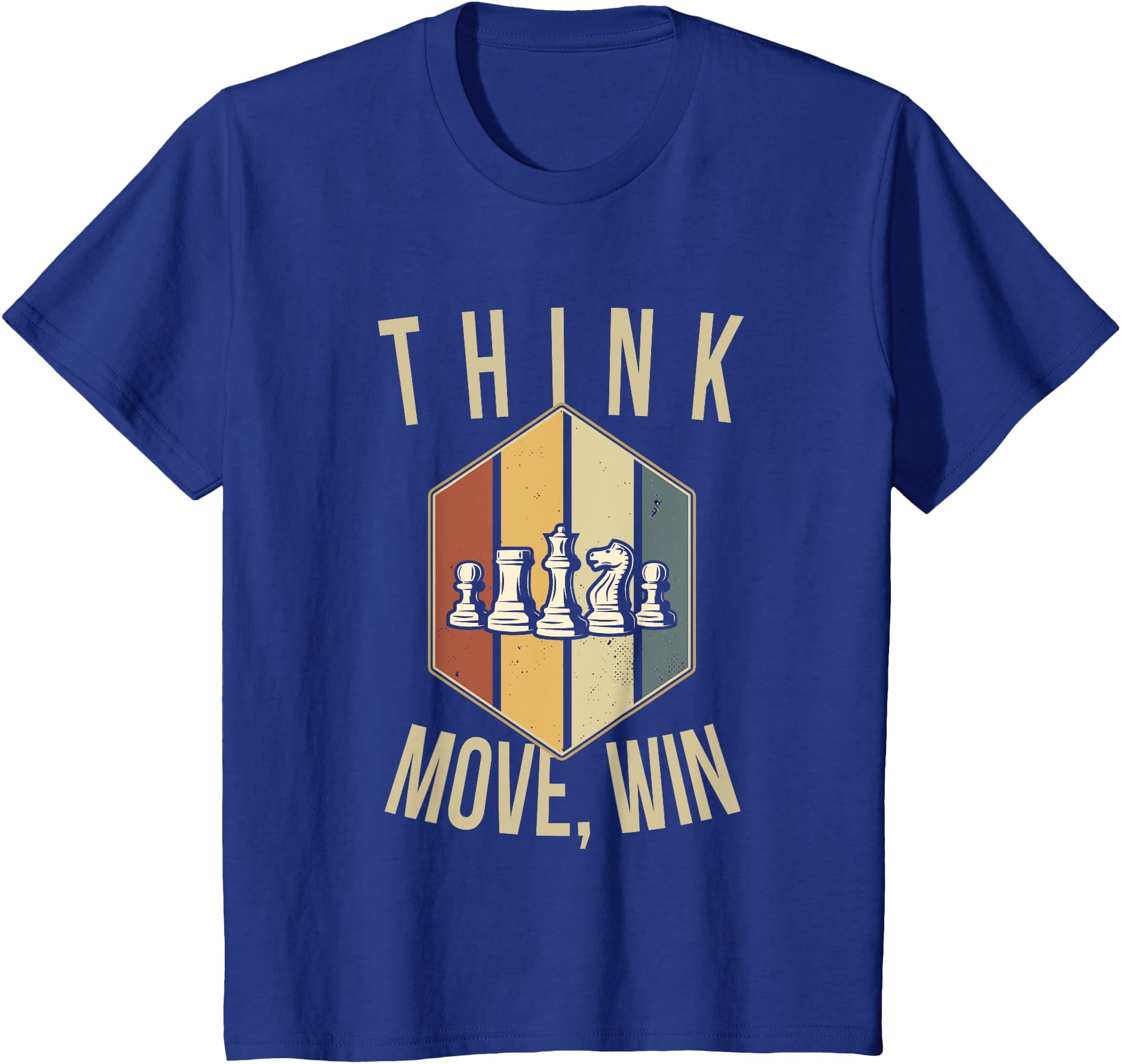 Think Move Win Chess Player Gift Youth Toddler T-Shirt,Orange color ...
