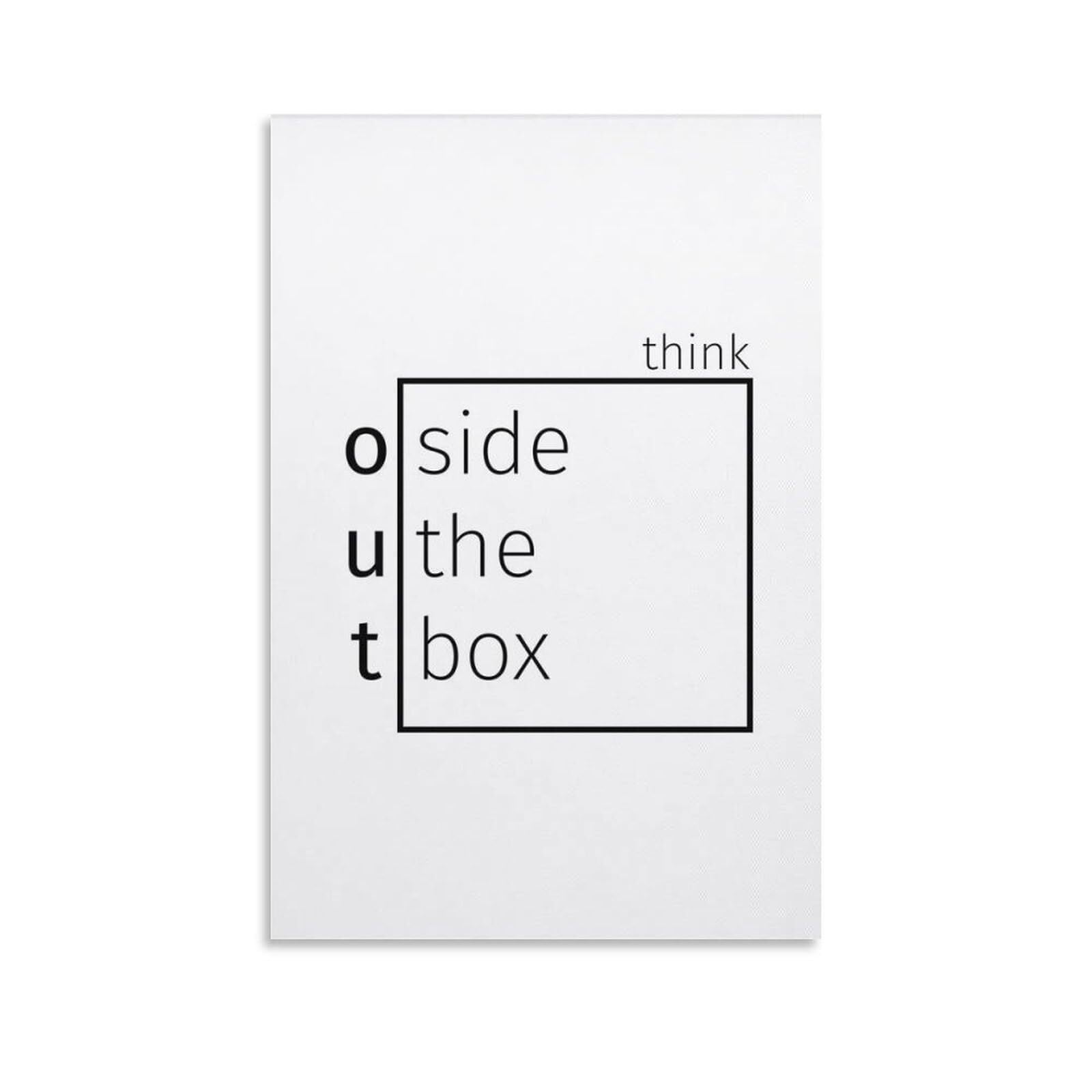 Think Outside The Box, Entrepreneur Quotes, Hustle Print, Entrepreneur ...