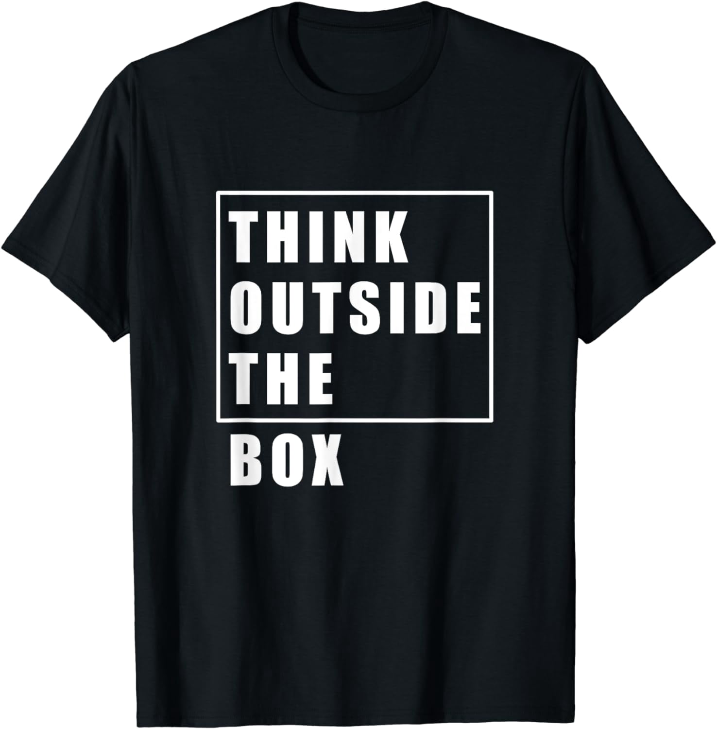 Think Outside The Box t-shirt | Great Idea tees - Walmart.com