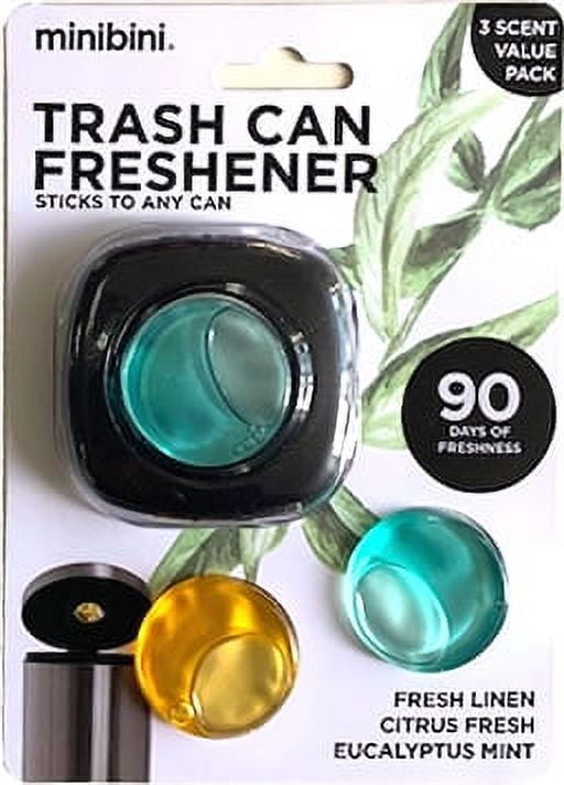 Think Product Lab Minibini Plastic Trash Can Freshener 3 Scent Value ...