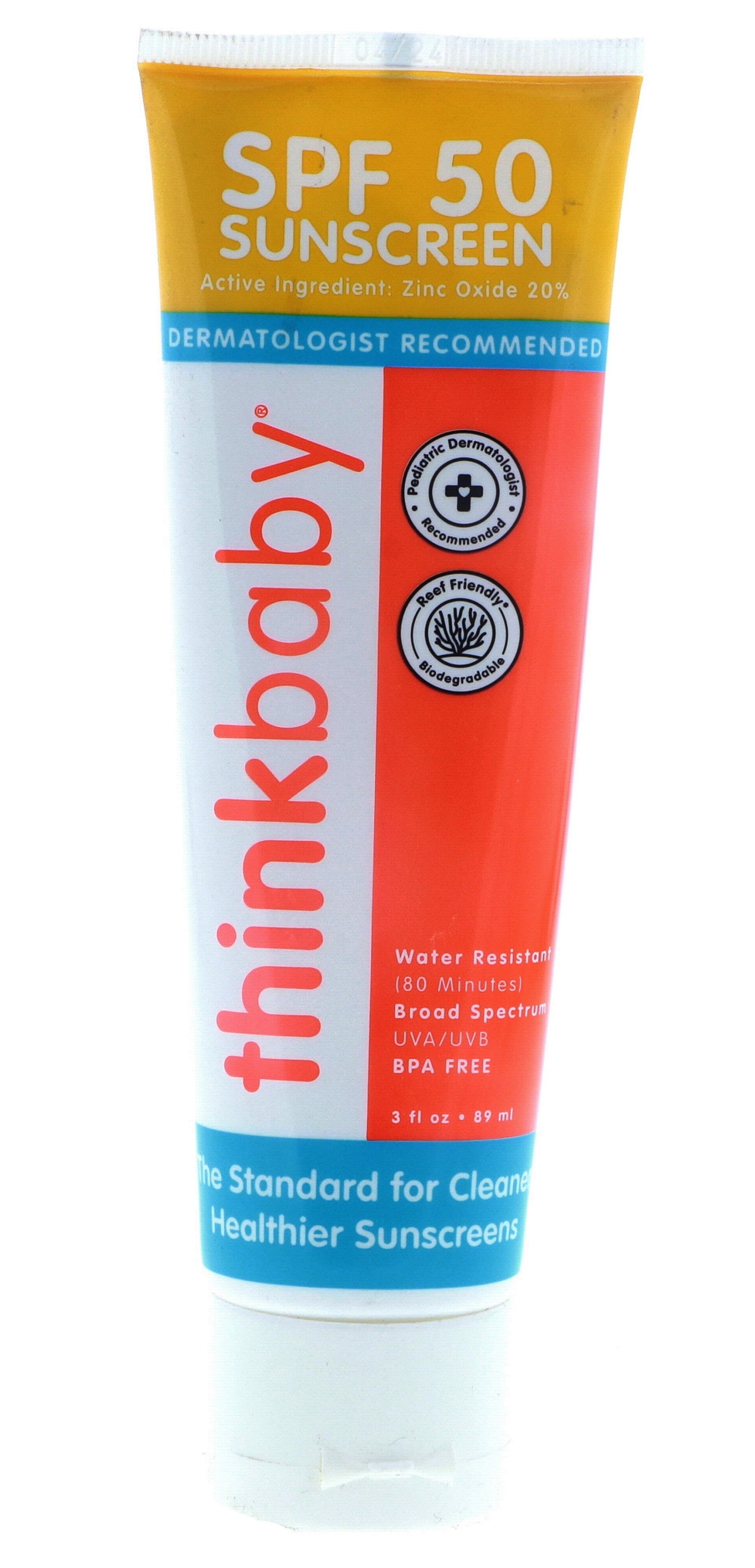 Think Thinkbaby SPF50+ Sunscreen, 3 oz - Walmart.com