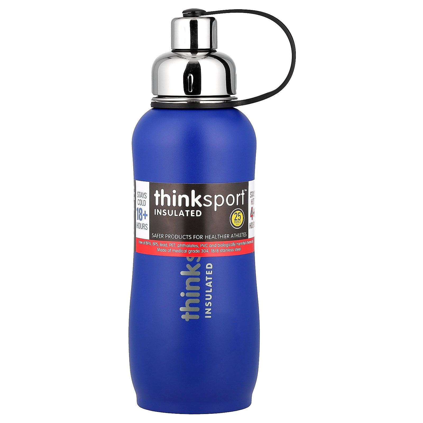 Thinksport 750mL Stainless Steel Bottle Blue - Walmart.com