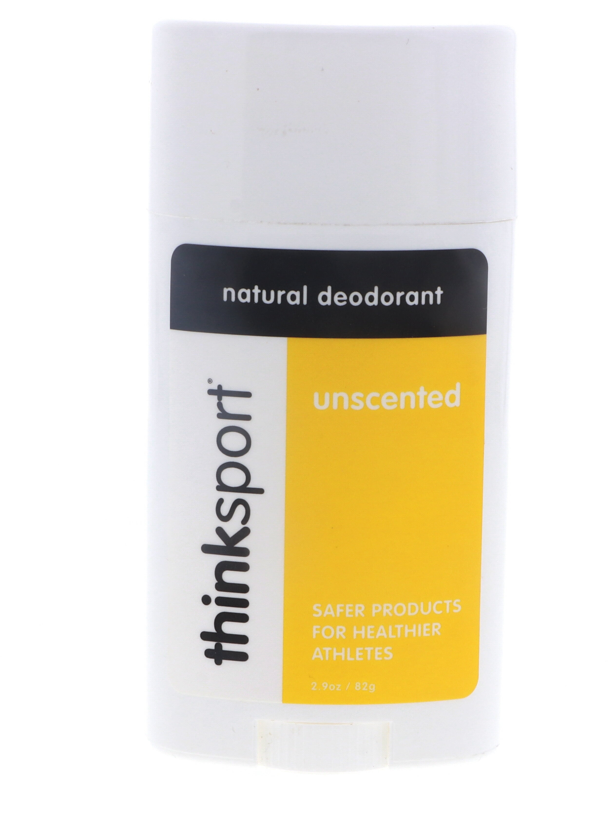 Think Thinksport Natural Deodorant, Unscented, 2.9 oz - Walmart.com