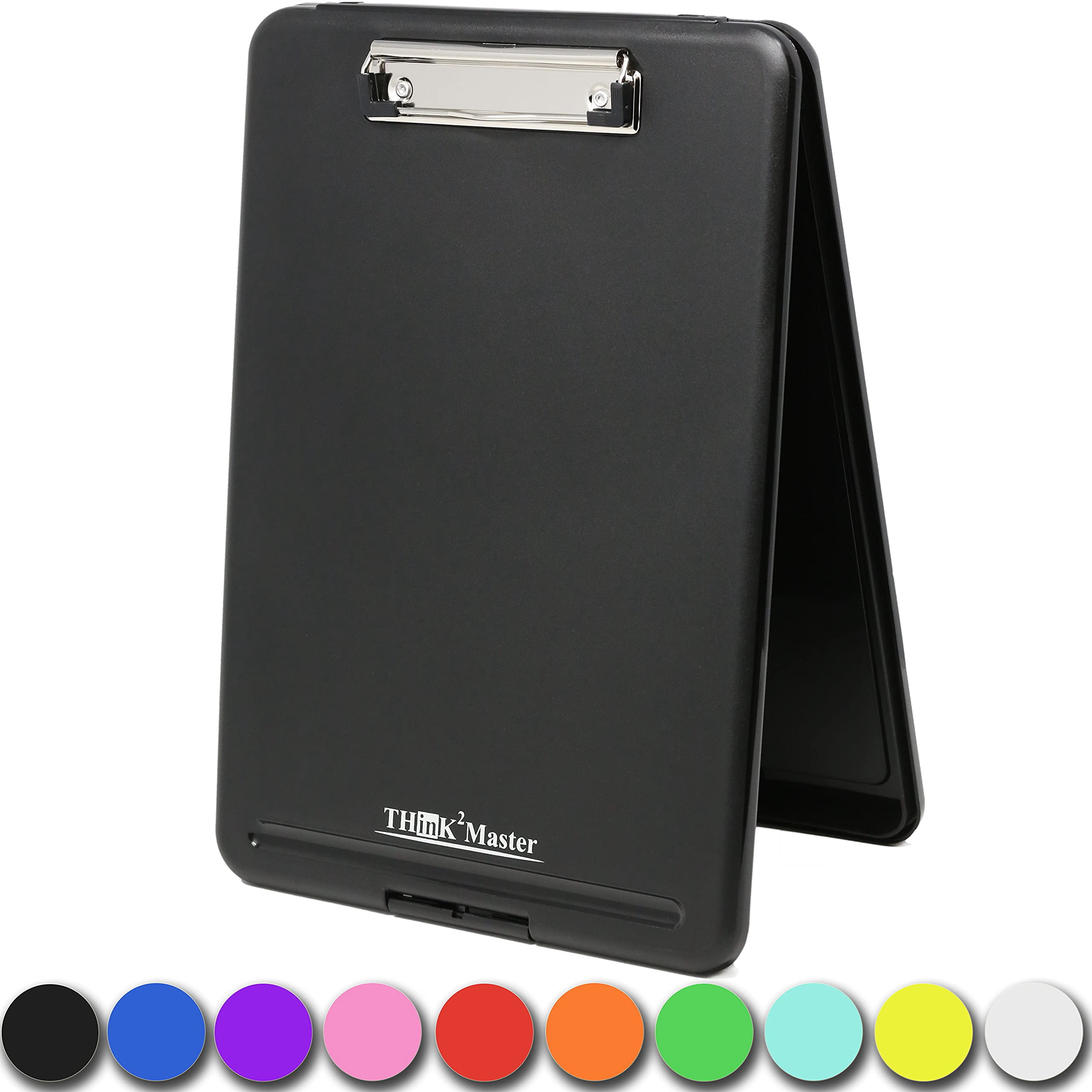 Think2Master Black Plastic Storage Clipboard. | 25% Heavier & 25% ...