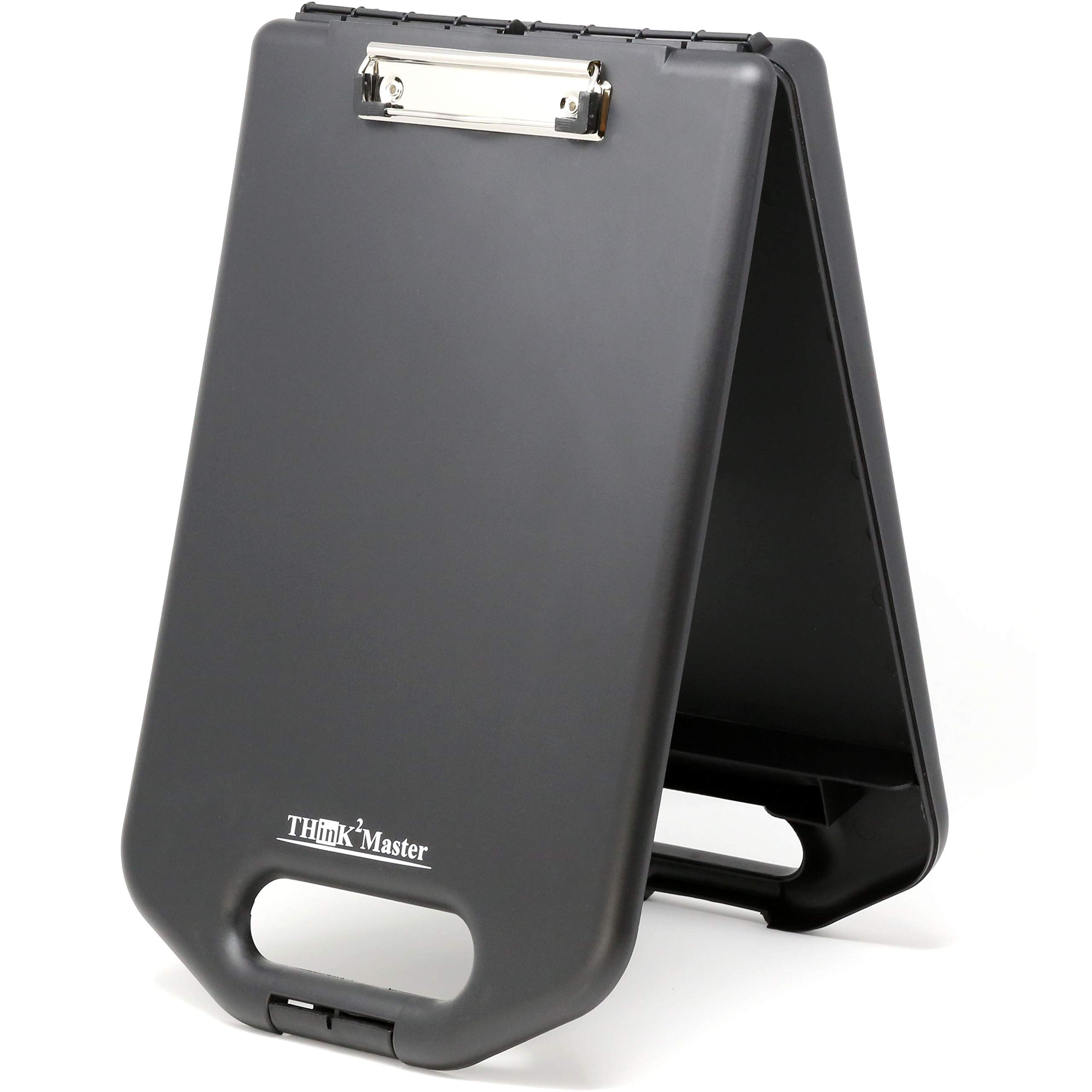 Think2Master Black Plastic Storage Clipboard with Handle and Real ...