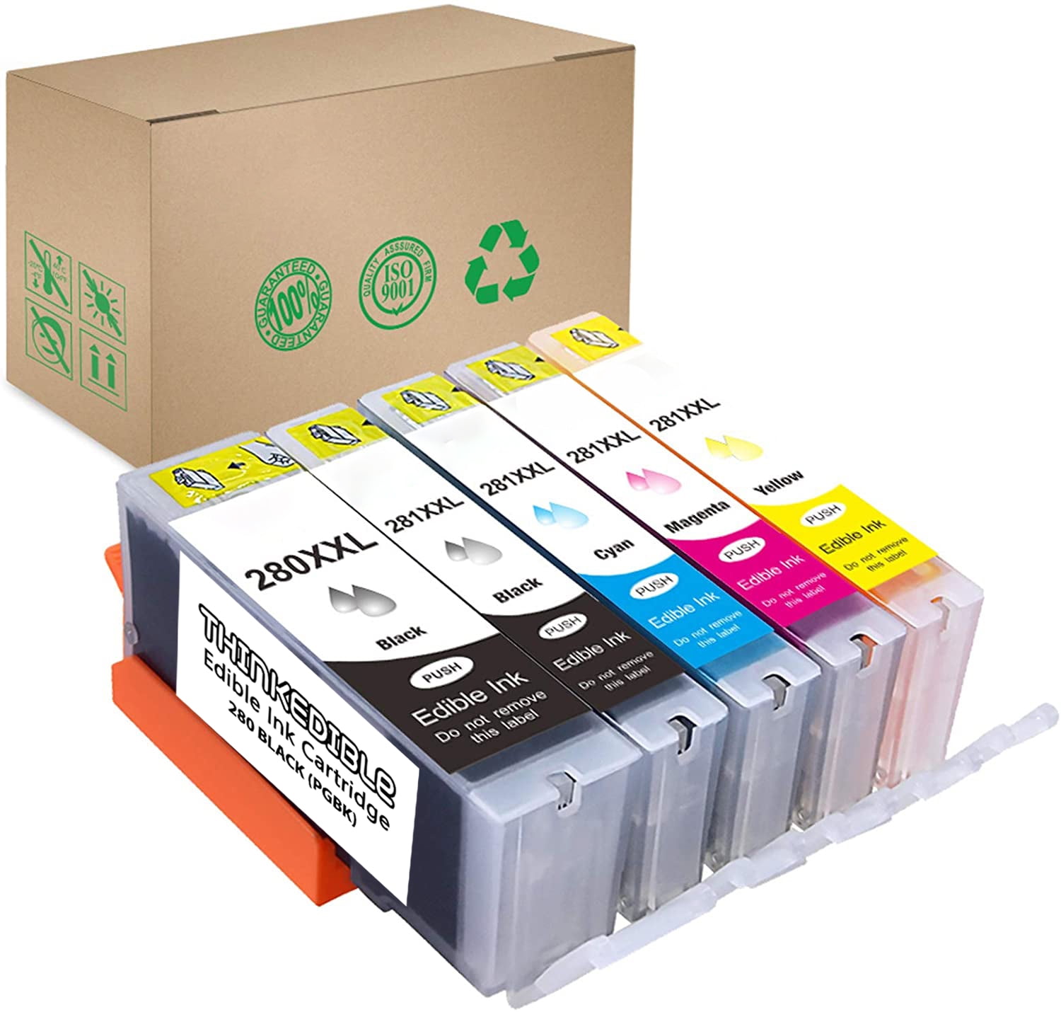 ThinkEdible Canon Compatible Edible Ink Cartridge for Cake Decor ...