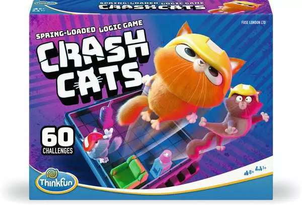 ThinkFun Crash Cats Logic Game - Walmart.com