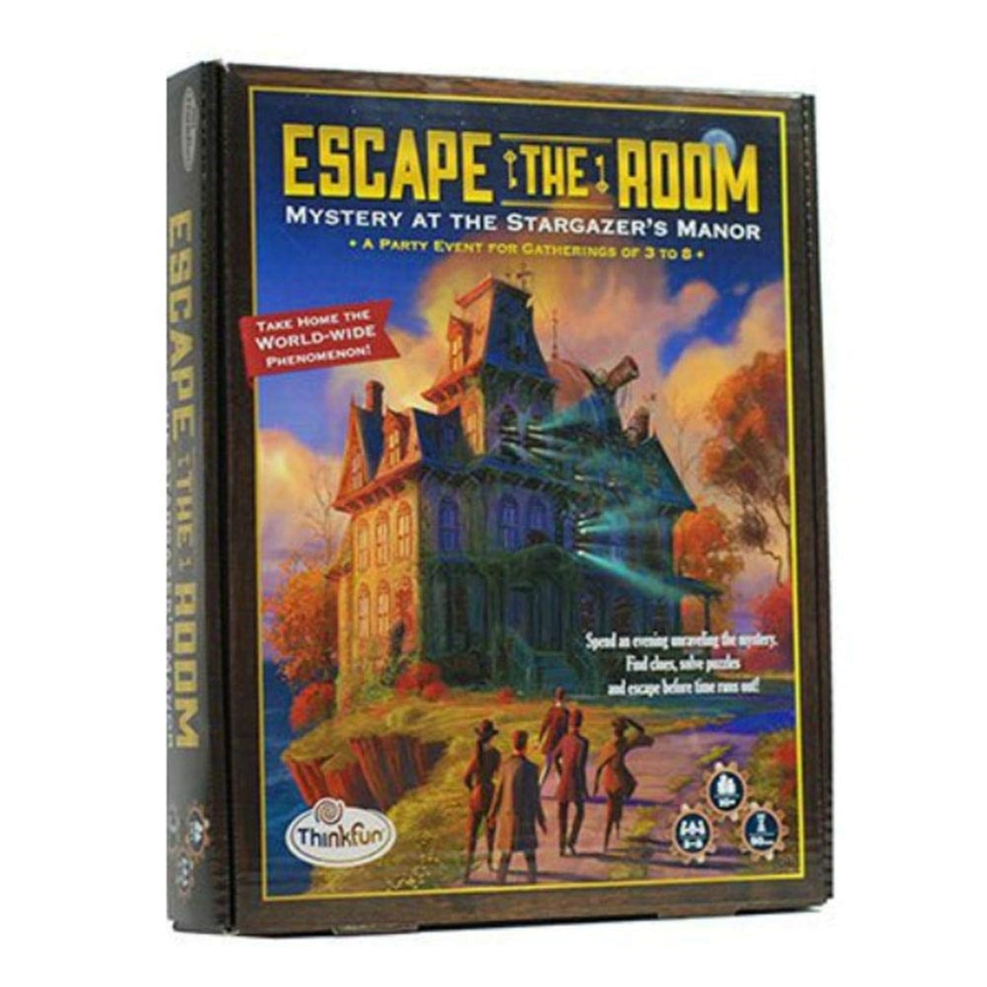 ThinkFun Escape the Room - Mystery at Stargazer's Manor Detective Club ...