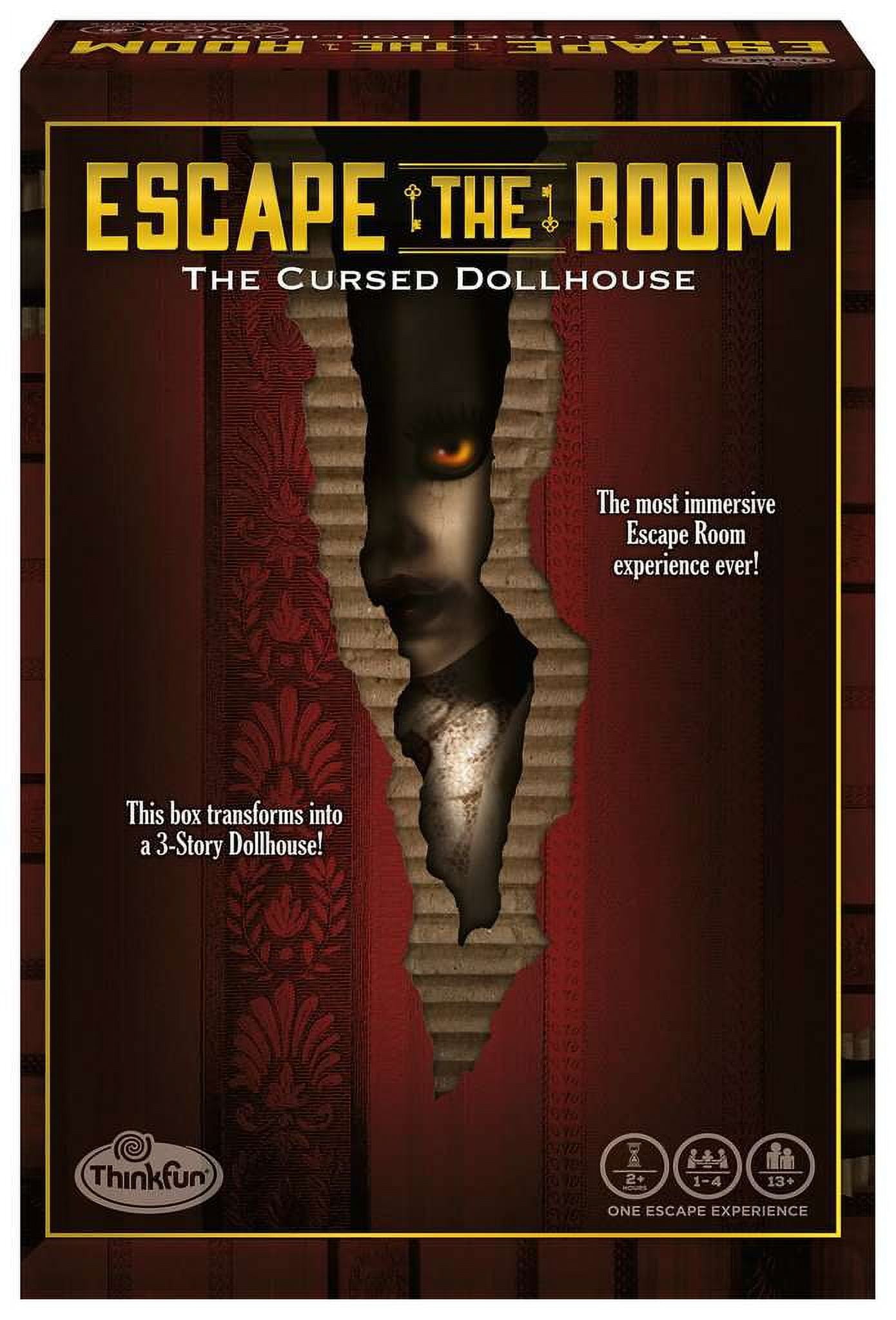 ThinkFun Escape the Room: The Cursed Dollhouse Immersive Game - Walmart.com