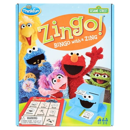 ThinkFun Sesame Street Zingo! Game - Cheetah Dealz