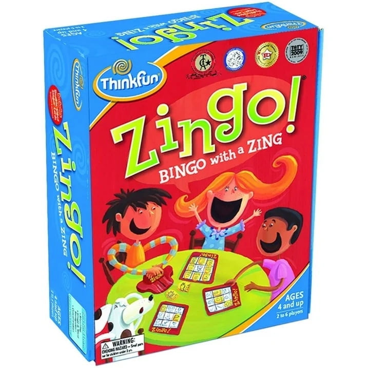 ThinkFun Zingo Bingo Preschool Game for Pre-Readers and Early Readers ...
