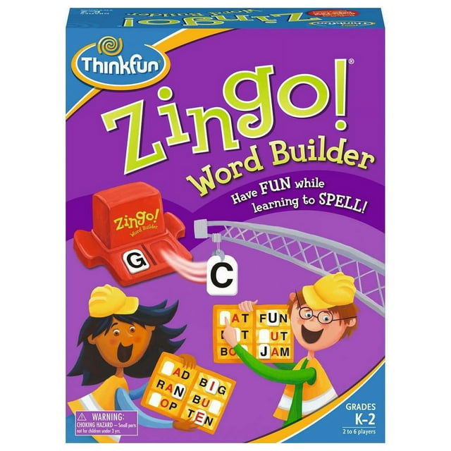 ThinkFun Zingo! Word Builder Reading Skills Game - Walmart.com
