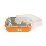 Thinkbaby BPA Free Bento Box - Orange - Walmart.com