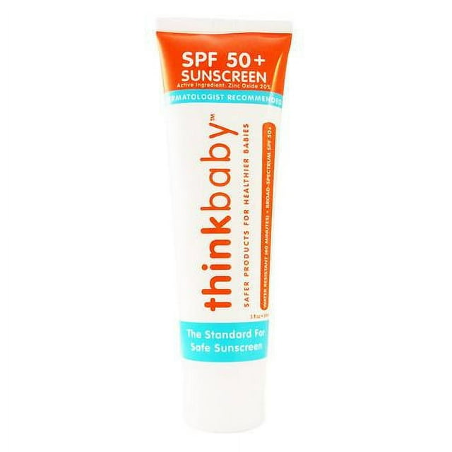 Thinkbaby Sunscreen Spf 50 Plus For Kids - 3 Oz, 6 Pack - Walmart.com