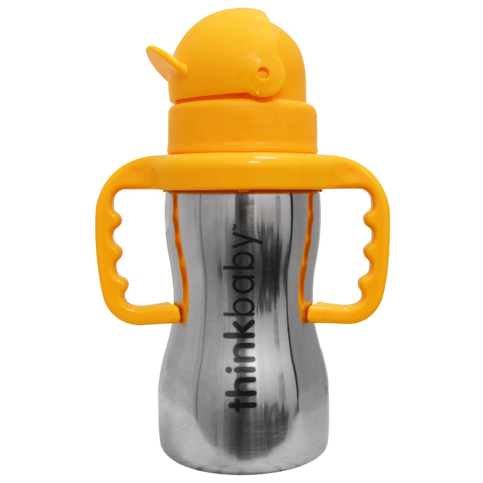 Thinkbaby Thinkster BPA Free Ultra Polished Stainless Steel, 9oz ...
