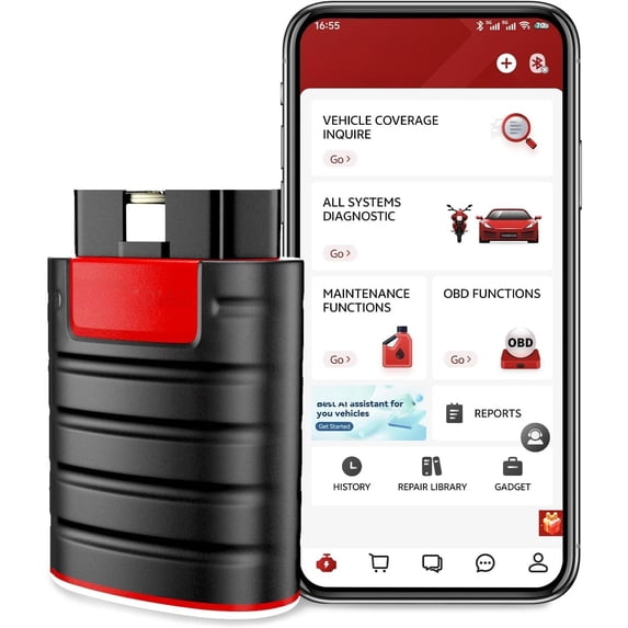 Thinkdiag OBD2 Scanner Full System Bidirectional Diagnostic Scan Tool ...