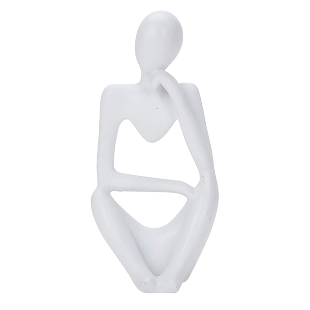 Thinker Abstract Sculpture Thinking Statue Figurine Man Figurines ...