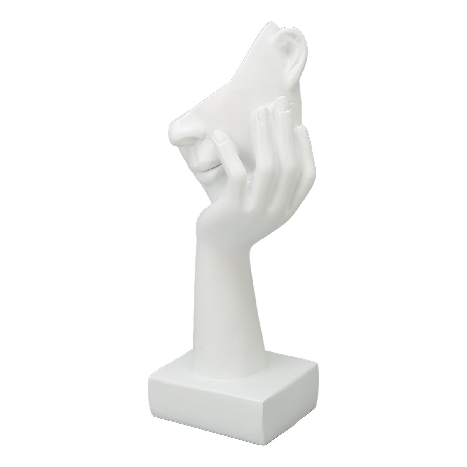 Thinker Face Statue Resin Face Sculpture Figurine Table Decorations For ...