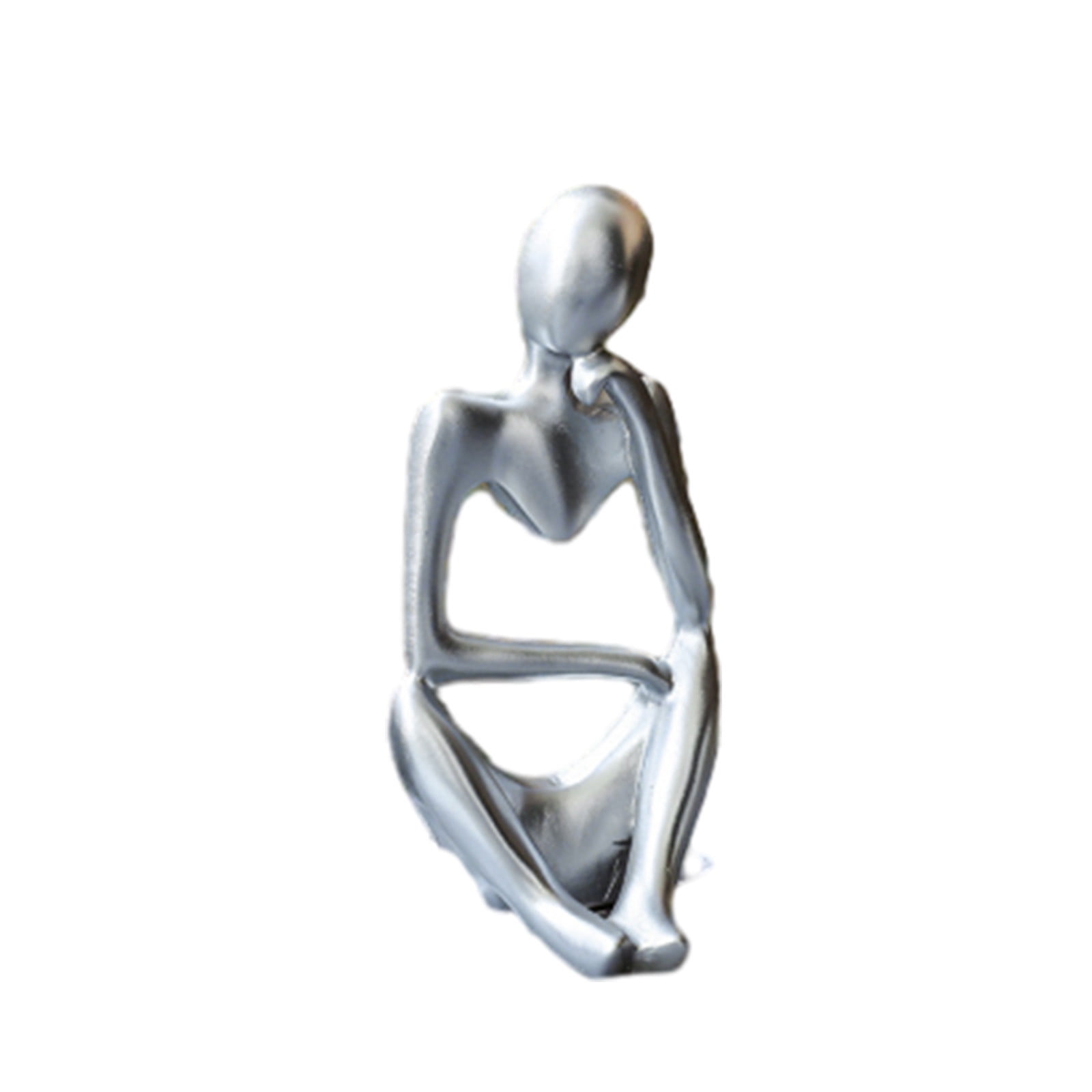 Thinker Sculptures, Resin Thinker Statue Ornaments, Abstract Style ...