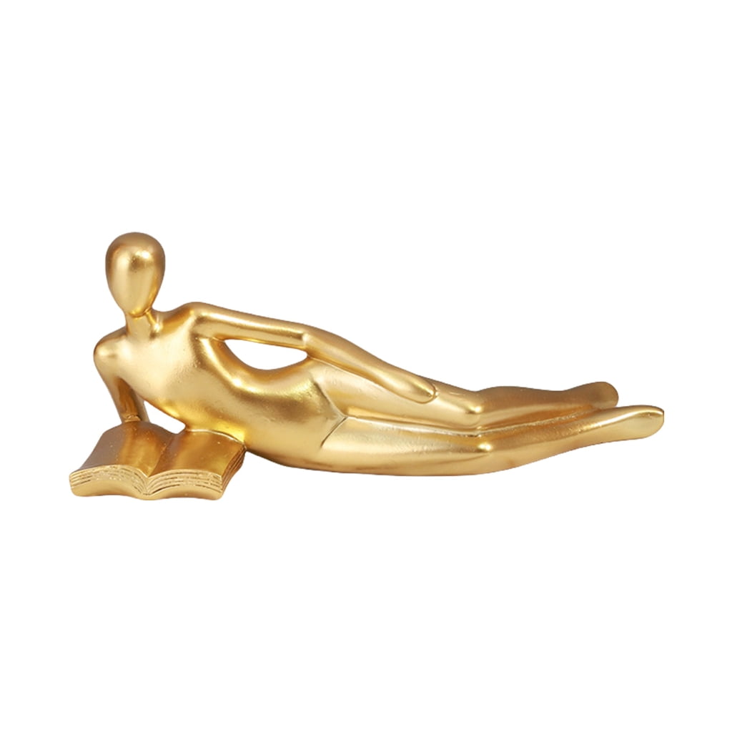 Thinker Statue Modern Abstract Figure Sculpture Resin Statue Home ...