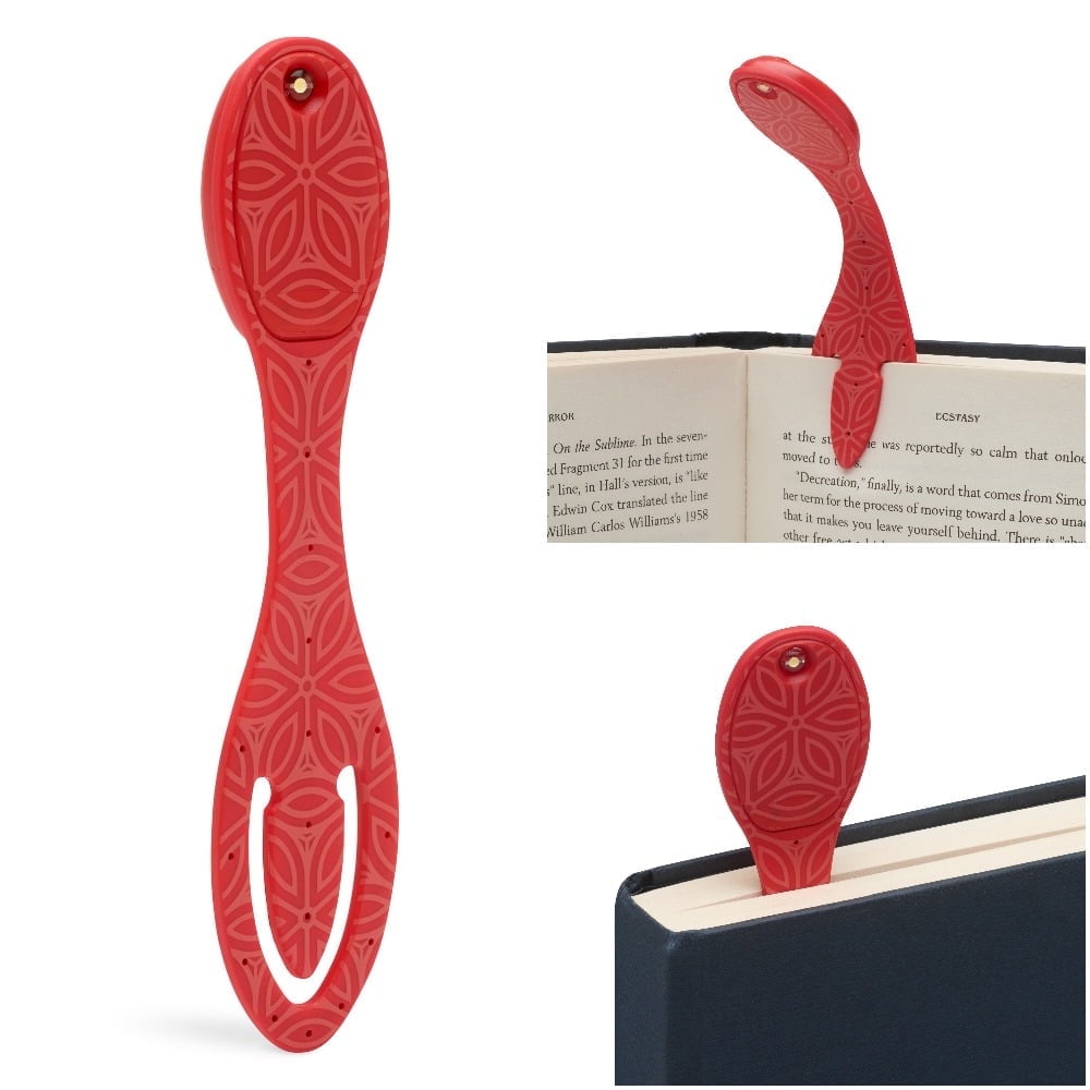 Thinking Gifts 2-in-1 LED Reading Light | Clip-on Bookmark & Book Light ...