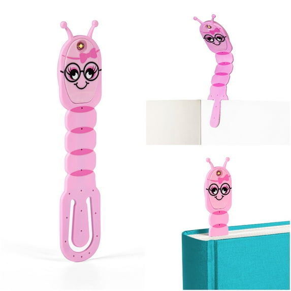 Thinking Gifts 2-in-1 LED Reading Light | Clip-on Bookmark & Book Light ...