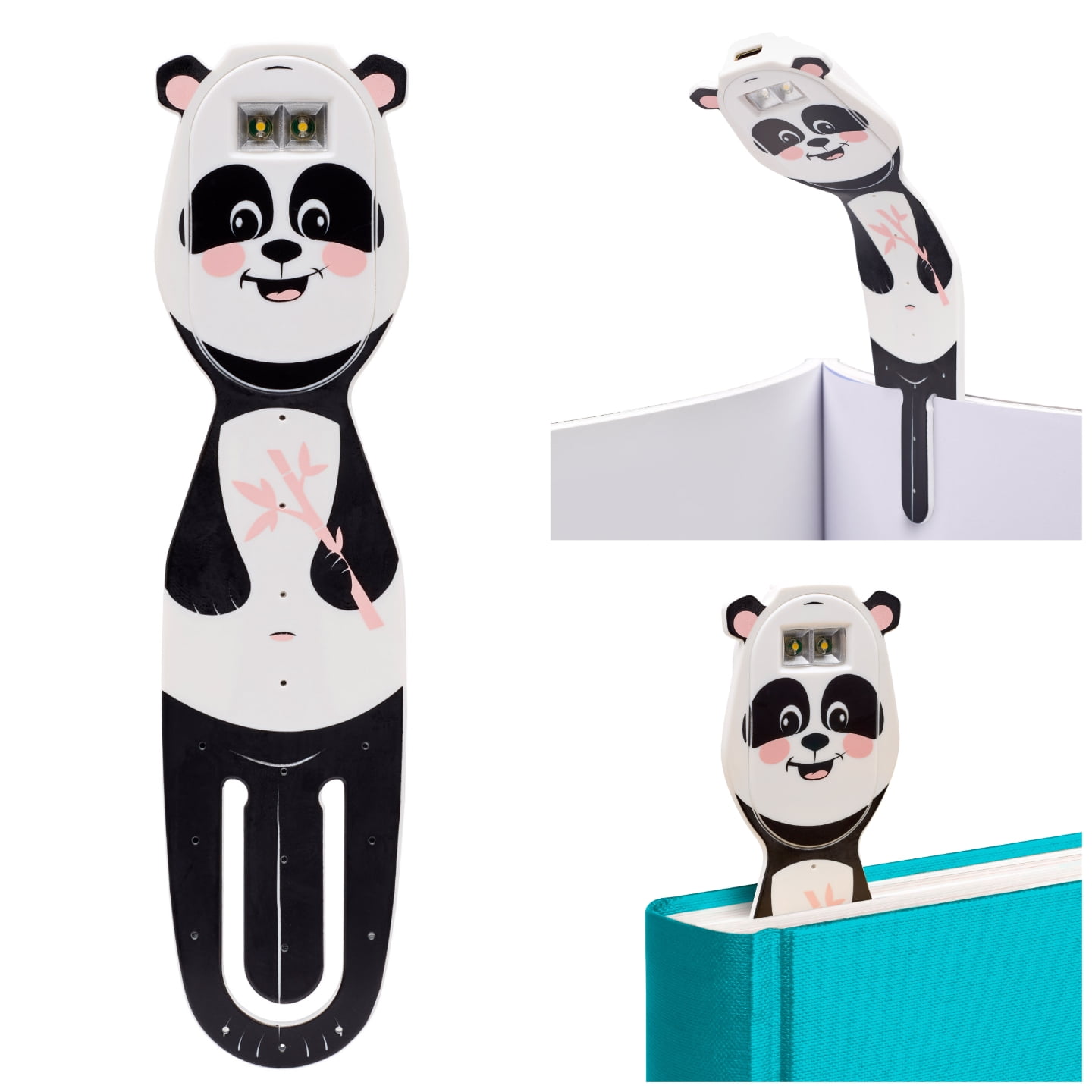 Thinking Gifts Flexilight, Rechargeable LED Bookmark Reading Light, USB ...