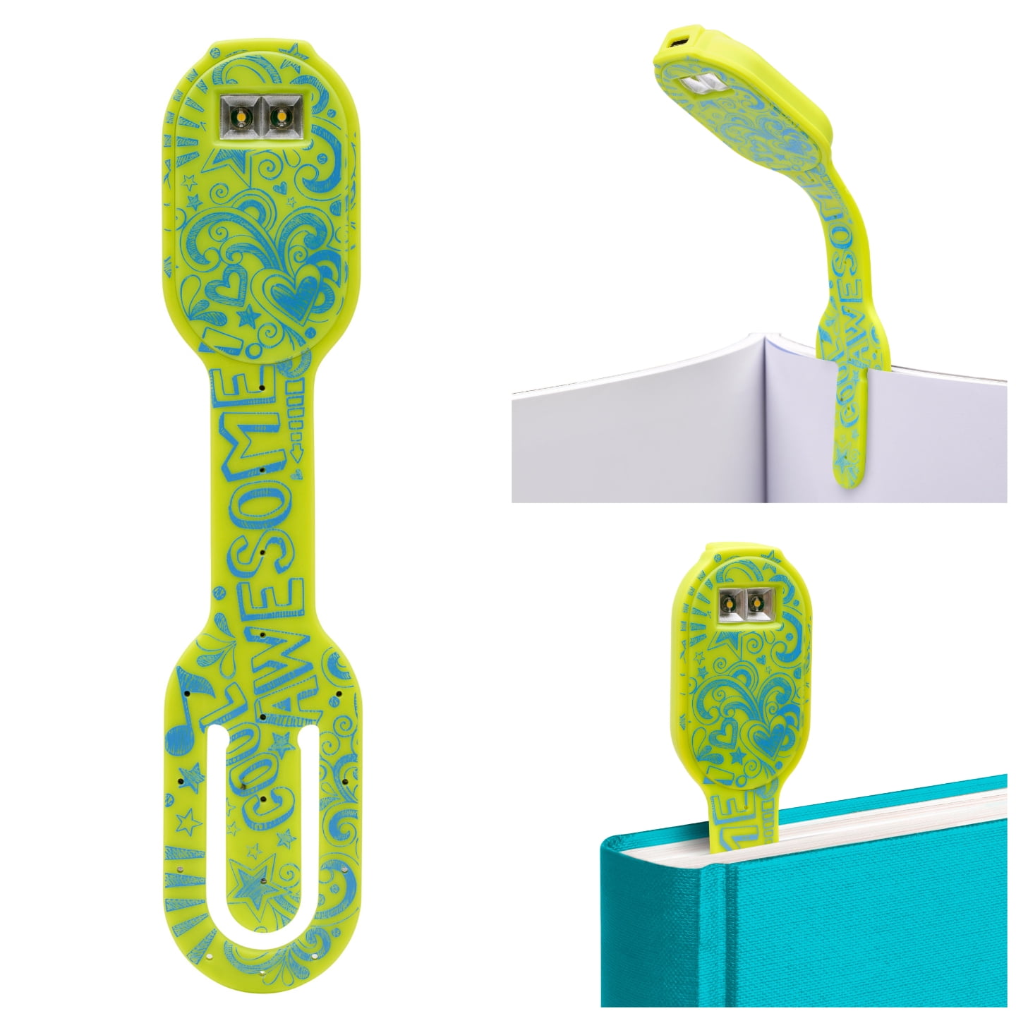 Thinking Gifts Flexilight Rechargeable Reading Light | 2 in 1 Bookmark ...