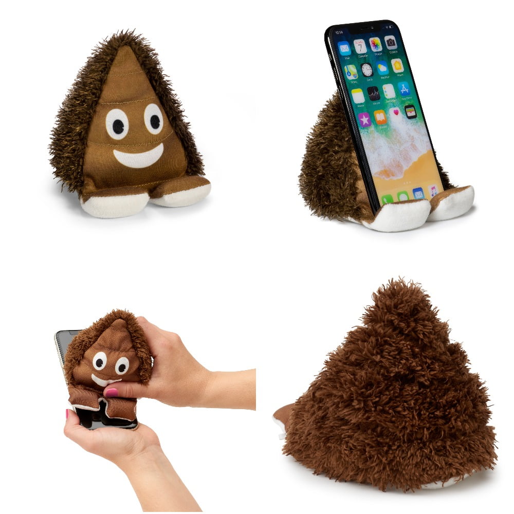 Thinking Gifts Plusheez | 2-in-1 Phone Stand & Screen Cleaner ...