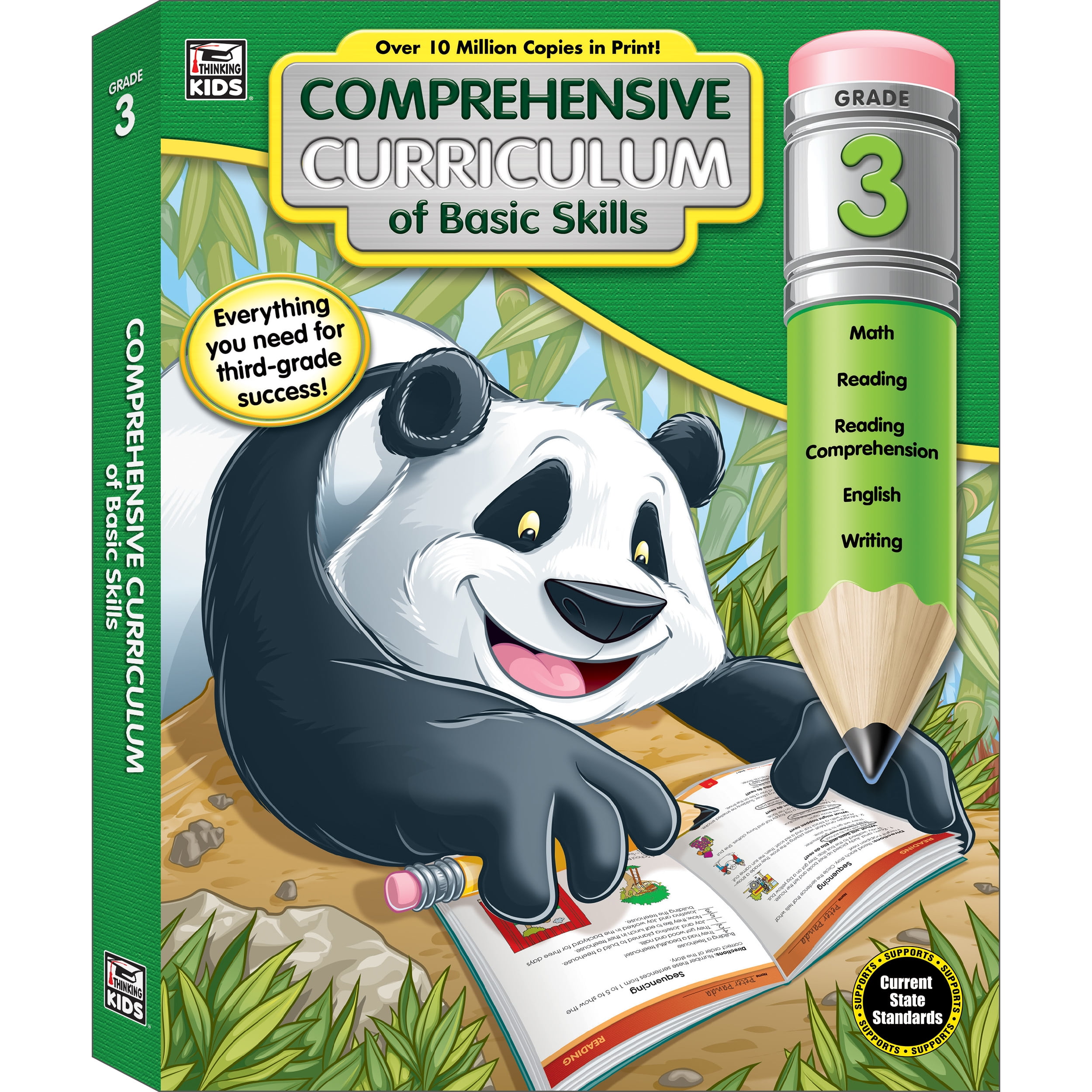 Thinking Kids Comprehensive Curriculum of Basic Skills Workbook (544 ...