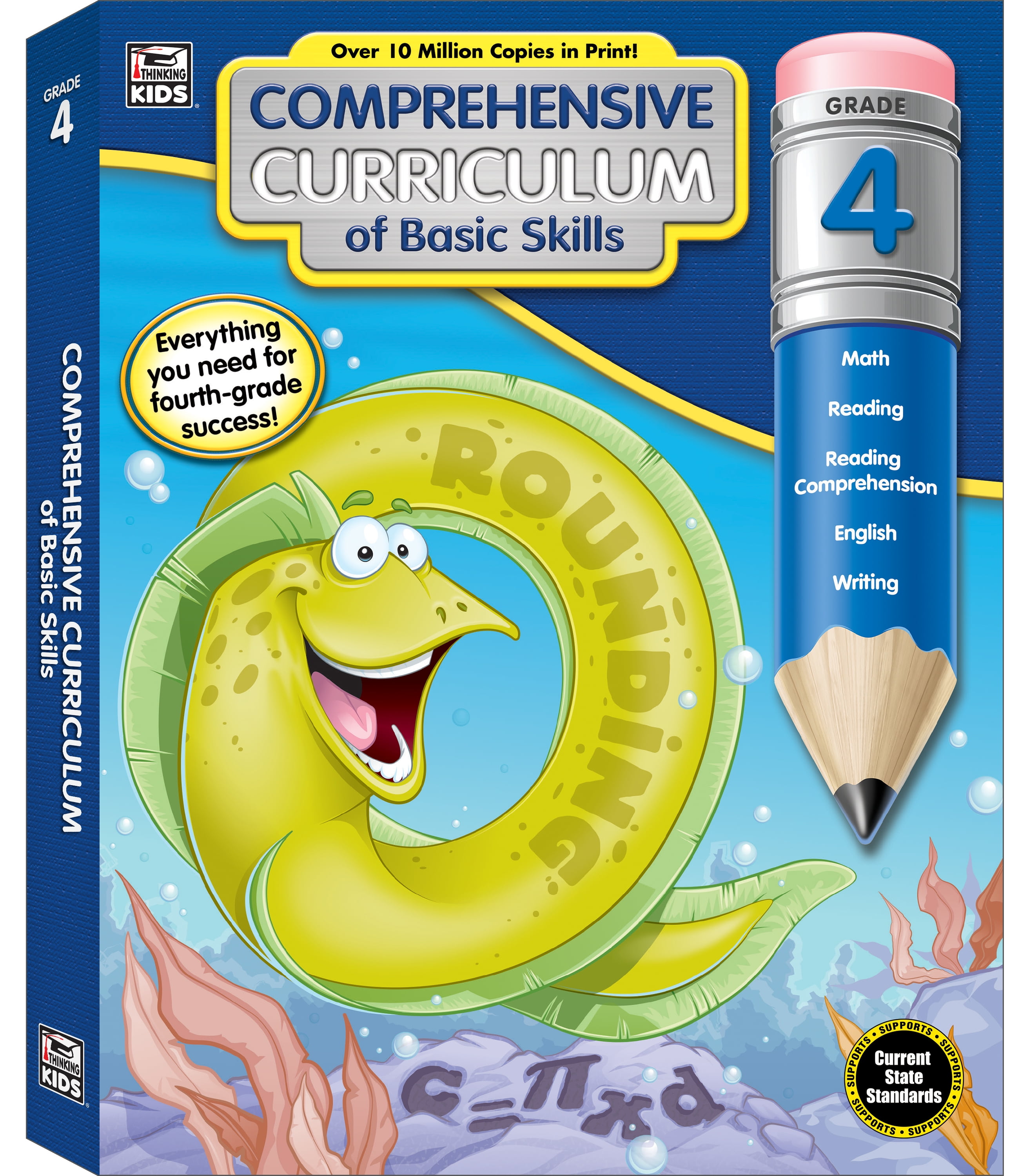 Thinking Kids Comprehensive Curriculum of Basic Skills Workbook (544 ...