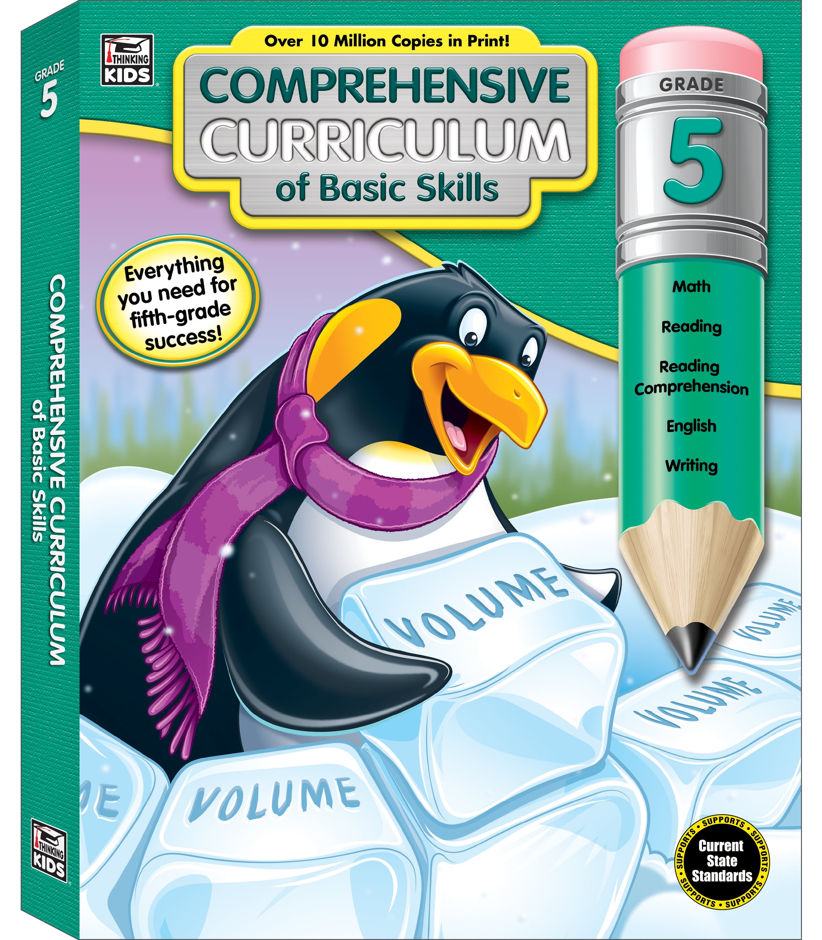 Thinking Kids Comprehensive Curriculum of Basic Skills Workbook (544 ...